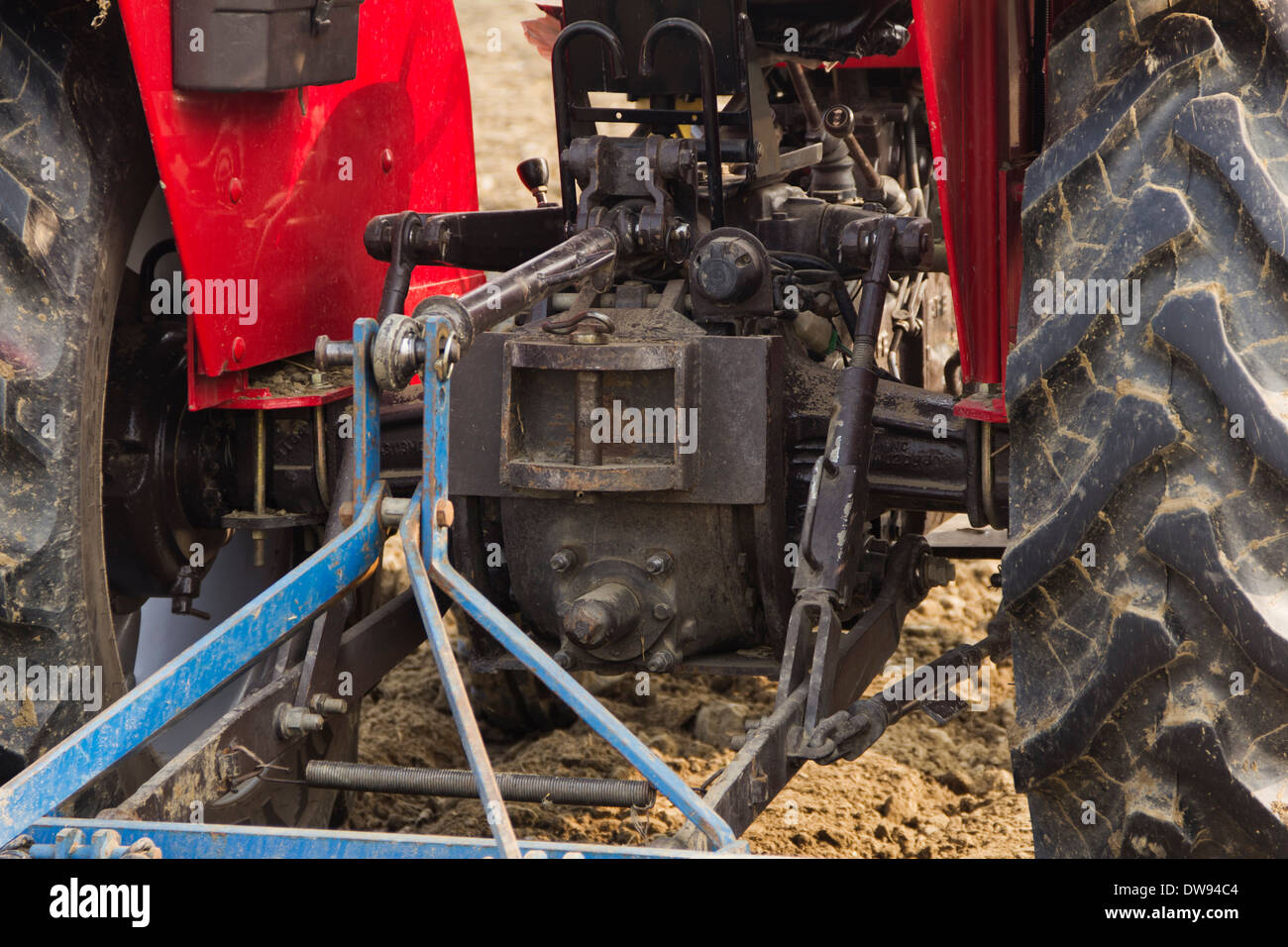 indian village Tractors Farming Stock Photo - Alamy