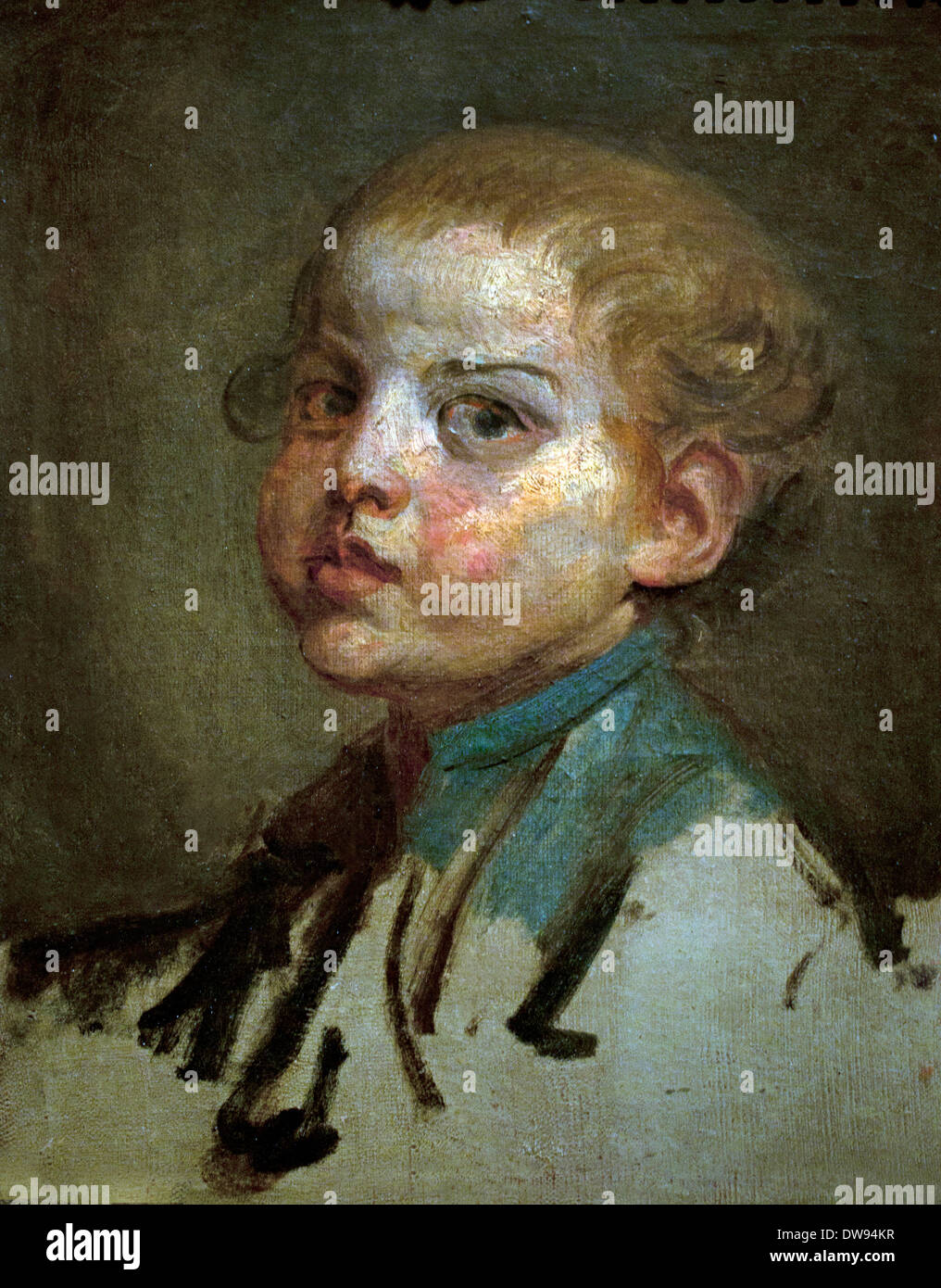 Portrait Pierre Alexandre Wille enfant - Pierre Alexandre Wille child ...
