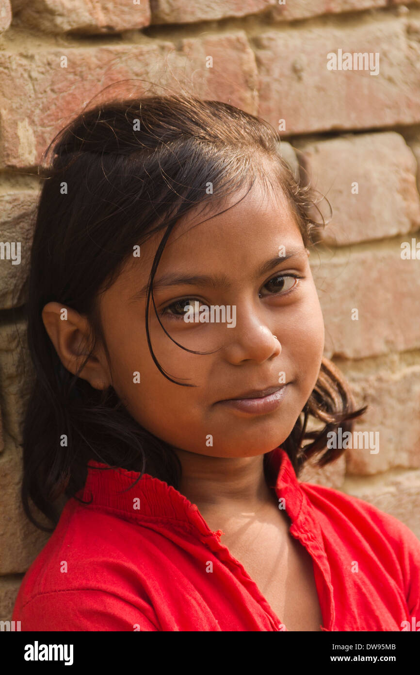 indian village rural child Stock Photo - Alamy
