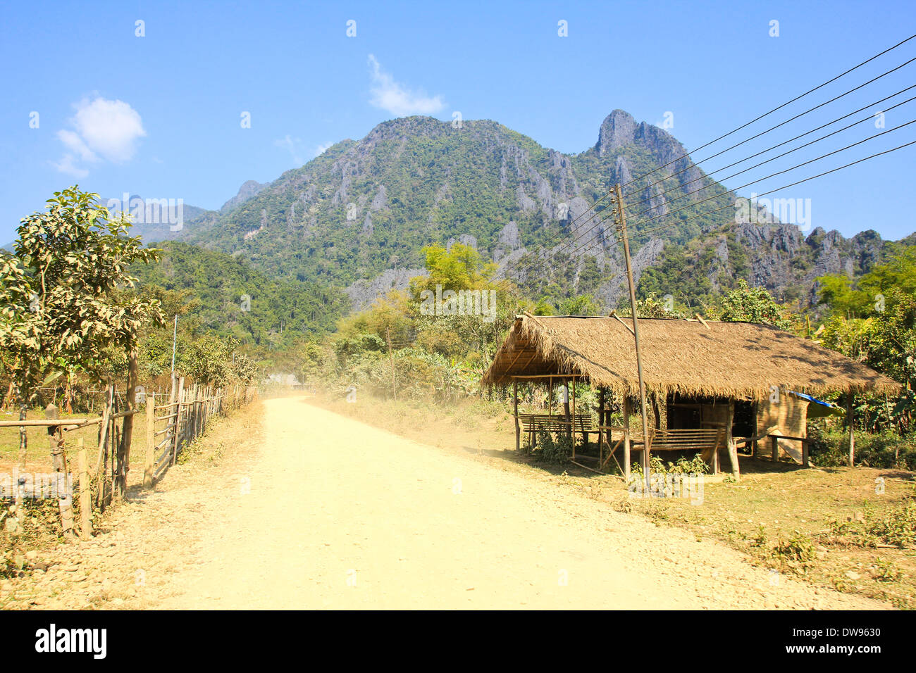 Laos countryside hi-res stock photography and images - Alamy