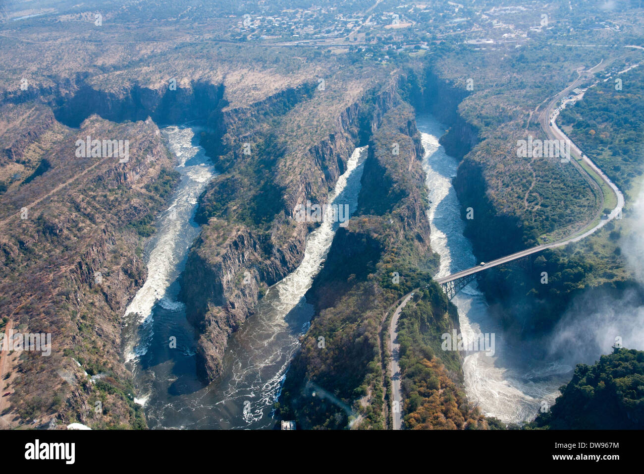 Victoria Falls From Above