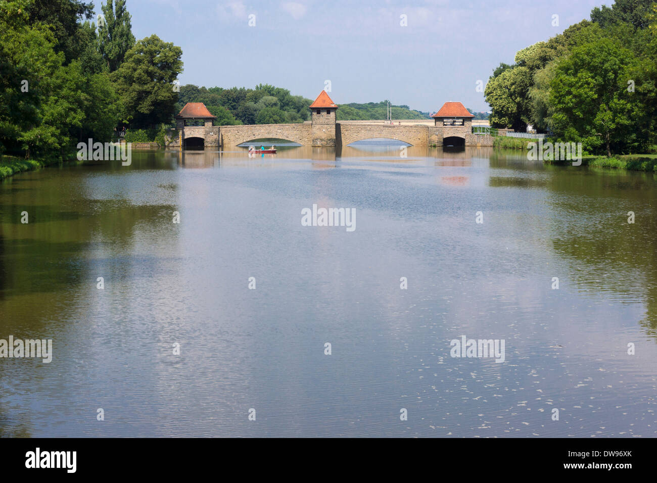 Leipzig germany weisse elster river hi-res stock photography and images ...