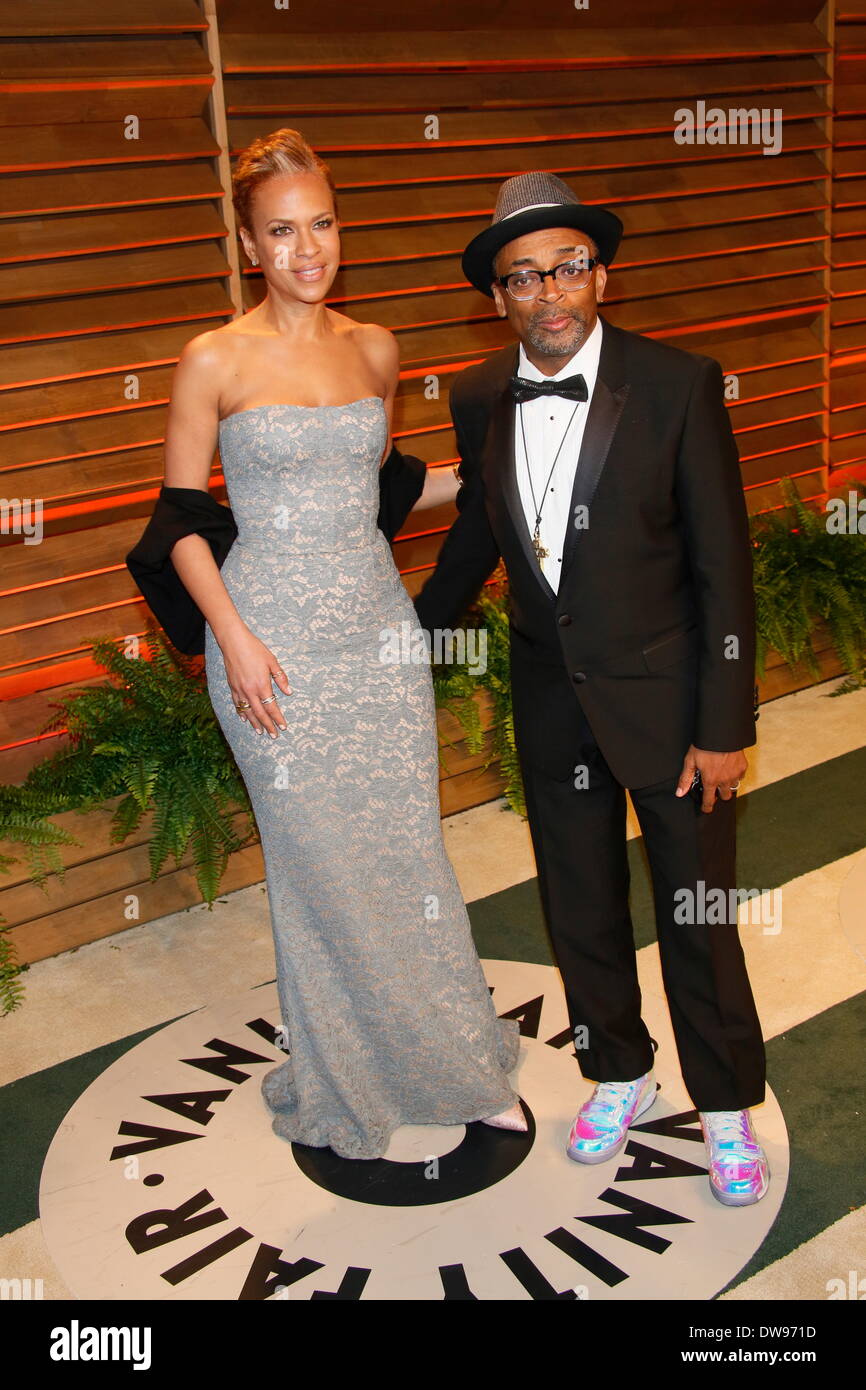 West Hollywood, Los Angeles, USA. 02nd Mar, 2014. Tonya Lewis Lee and ...