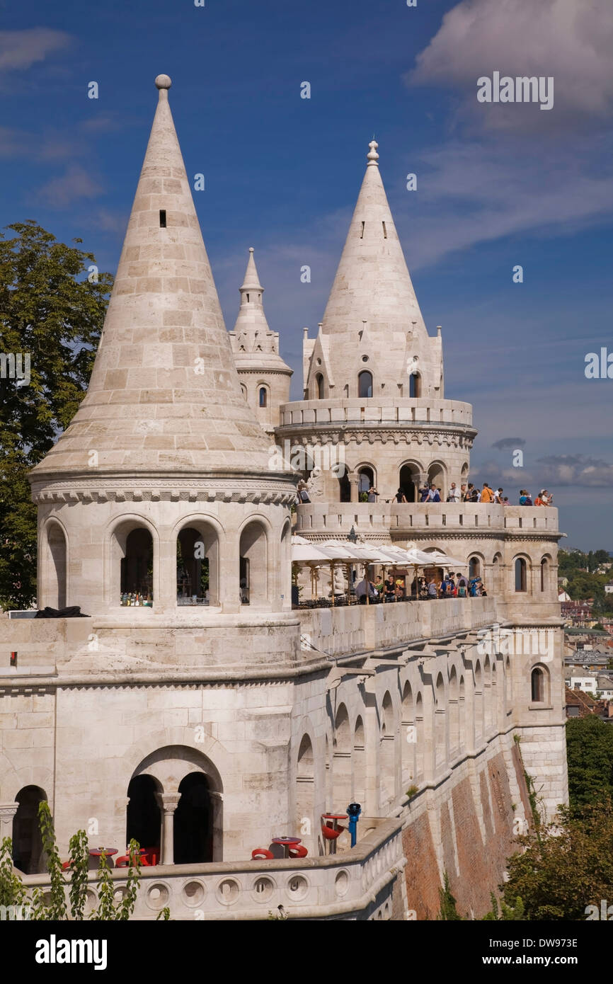 Fisherman's Bastion, Castle district, Budapest, Hungary Stock Photo - Alamy