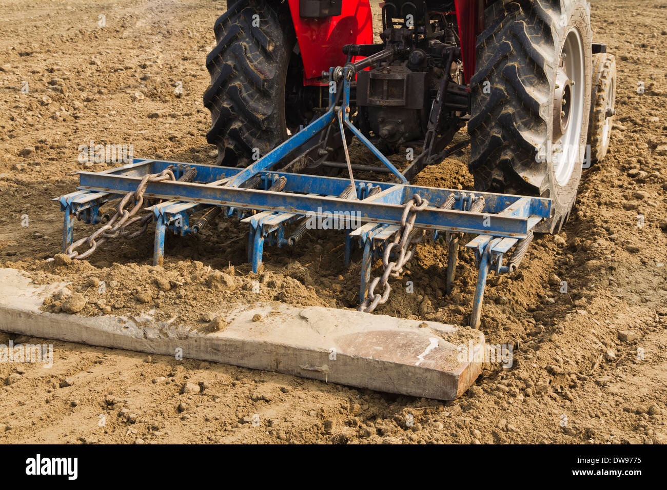 indian village Tractors Farming Stock Photo - Alamy