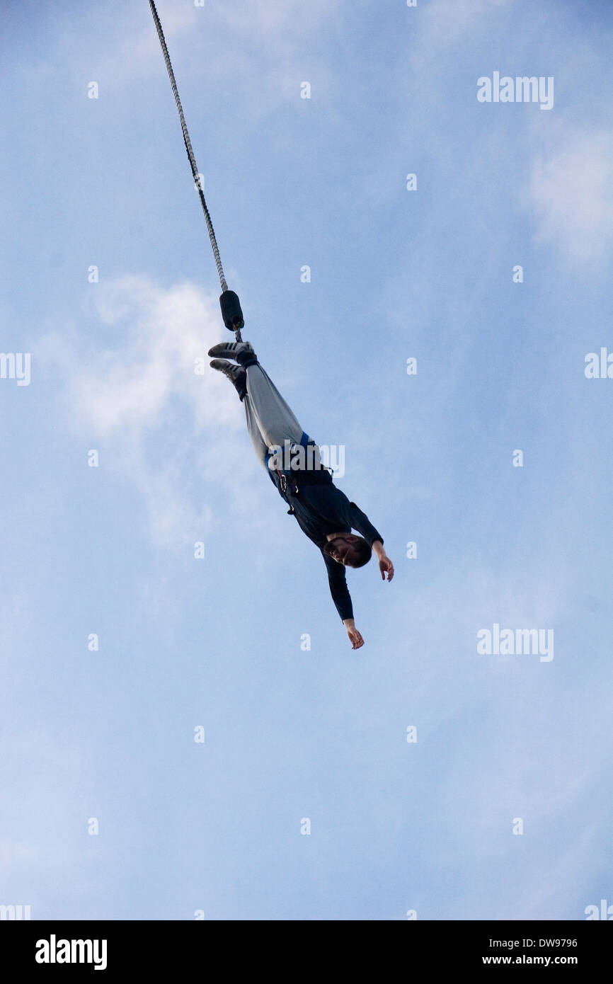 bungee jumping, sport Stock Photo - Alamy