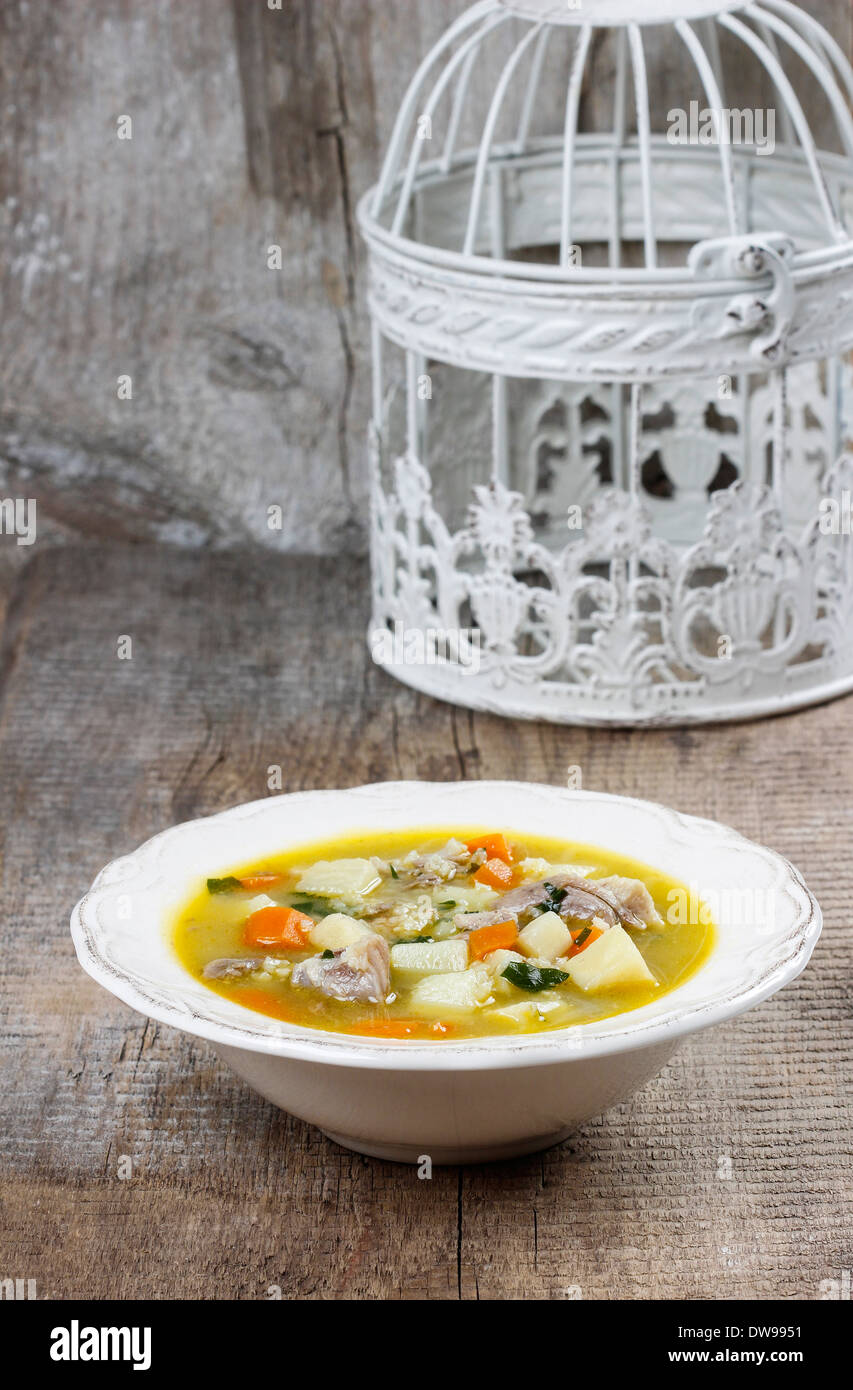 Goose soupGoose soup Stock Photo - Alamy