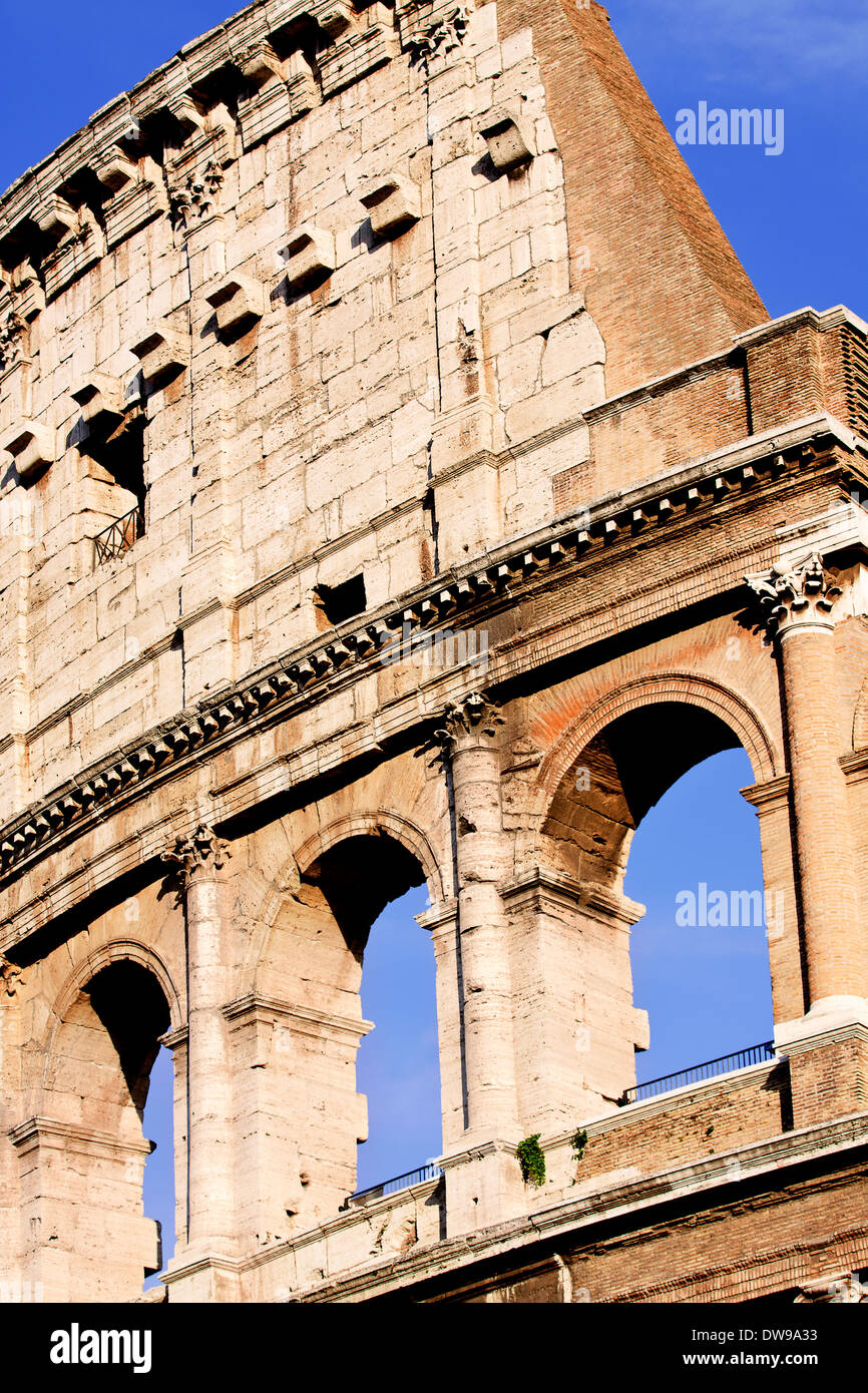 The Colosseum, the world famous landmark in Rome, Italy Stock Photo - Alamy