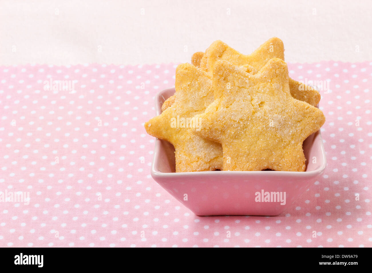 Cookies in star shape Stock Photo - Alamy