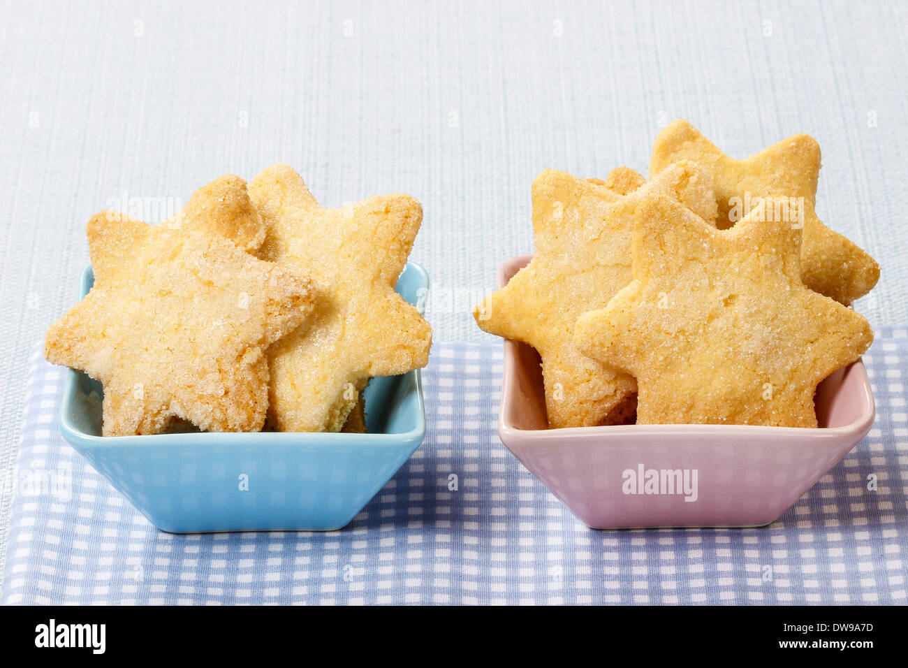 Cookies in star shape Stock Photo - Alamy