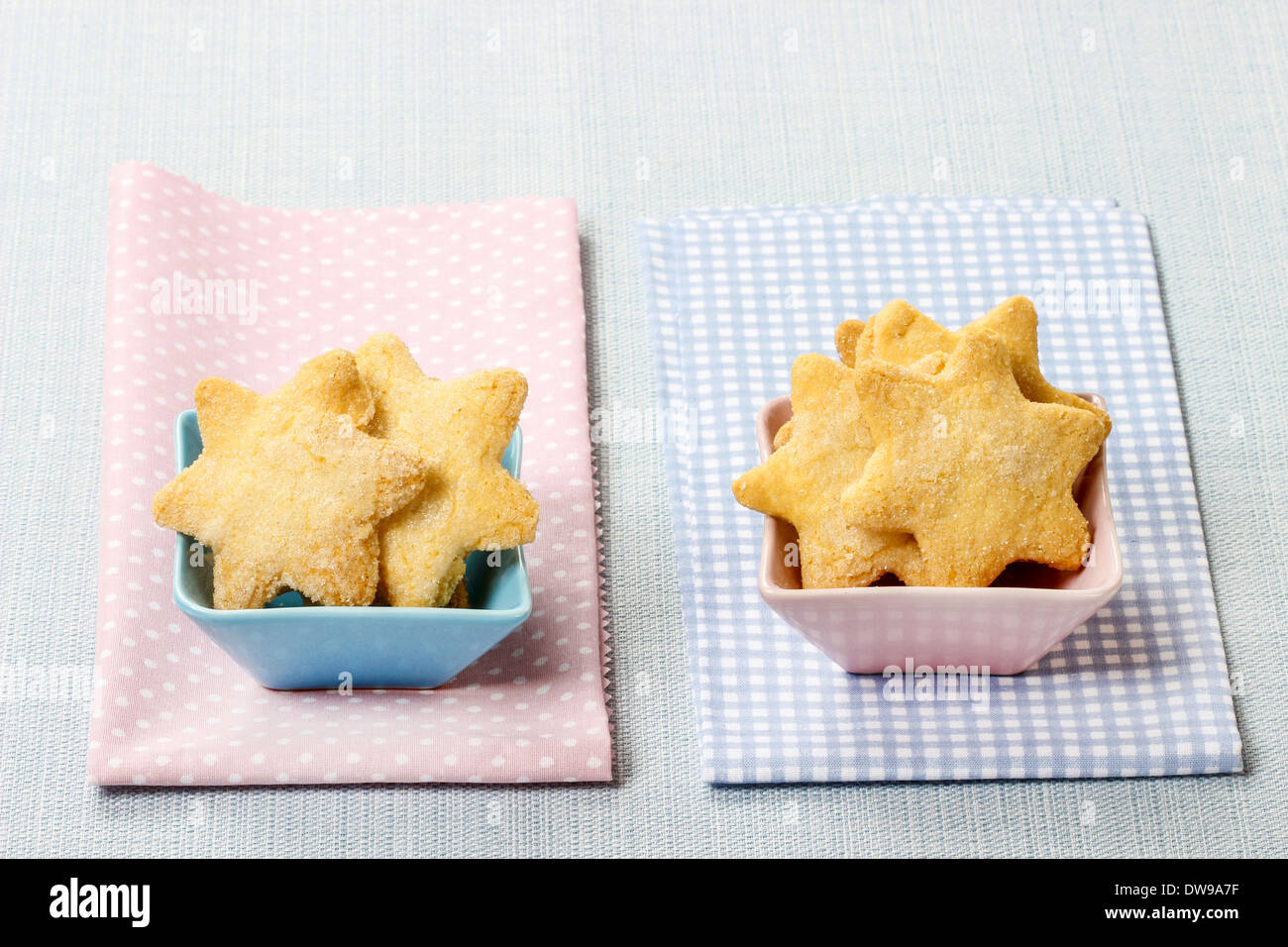 Cookies in star shape Stock Photo - Alamy