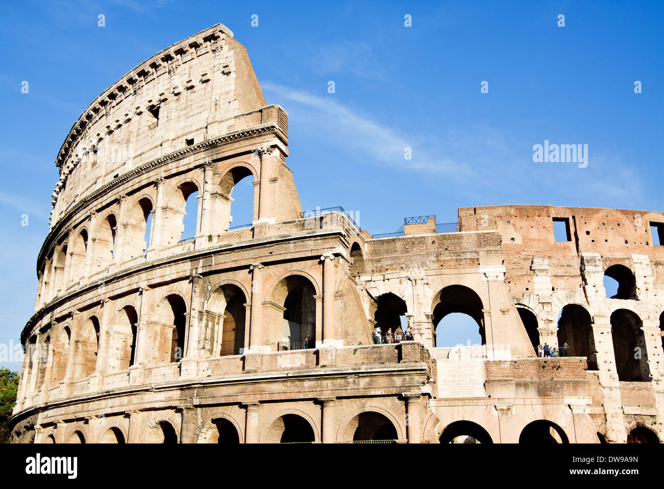 The Colosseum, the world famous landmark in Rome, Italy Stock Photo - Alamy
