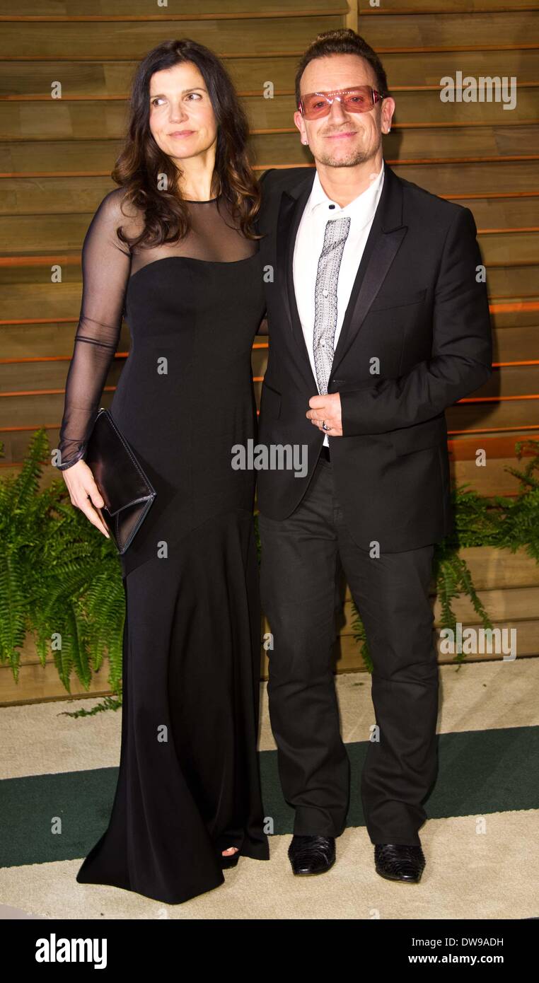 Bono and wife hi-res stock photography and images - Alamy
