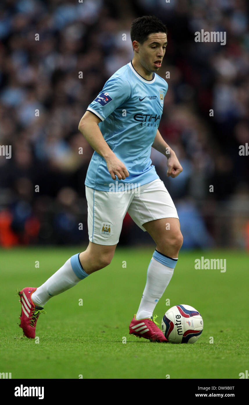 Samir nasri of manchester city hi-res stock photography and images - Alamy