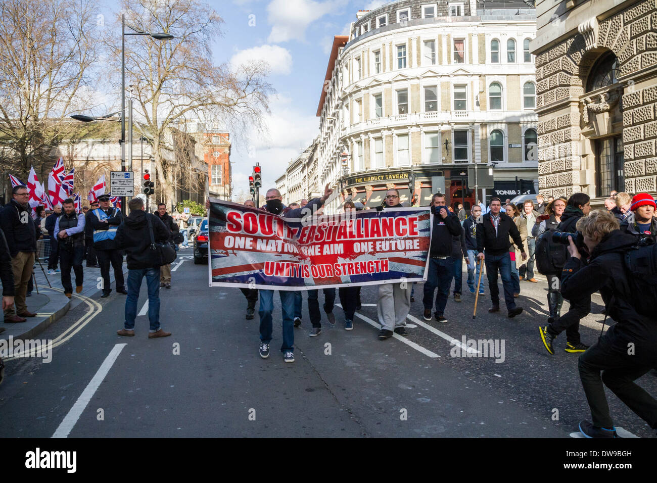 South East Alliance (SEA) protest whilst awaiting sentencing of Lee ...
