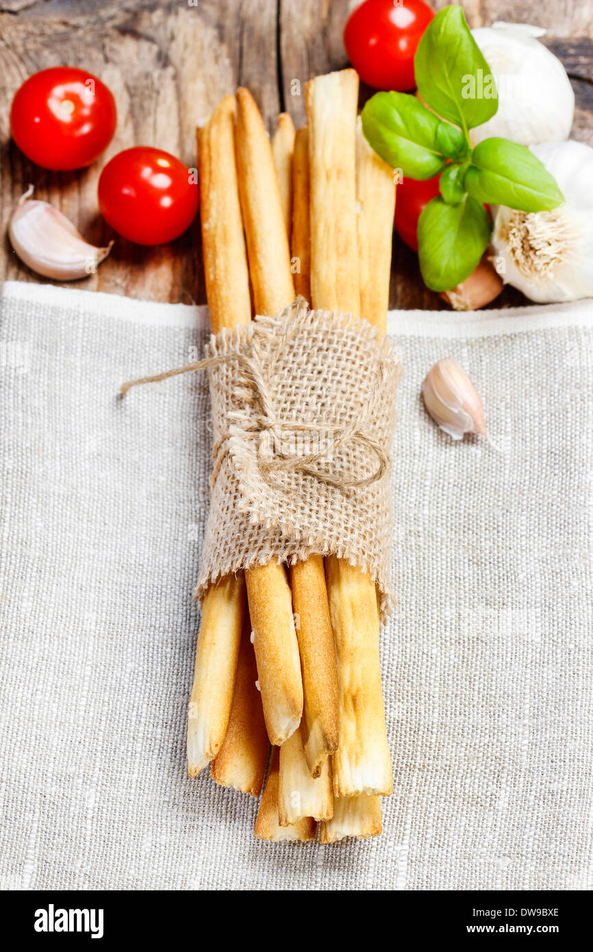 Traditional italian breadsticksTraditional italian breadsticks Stock ...