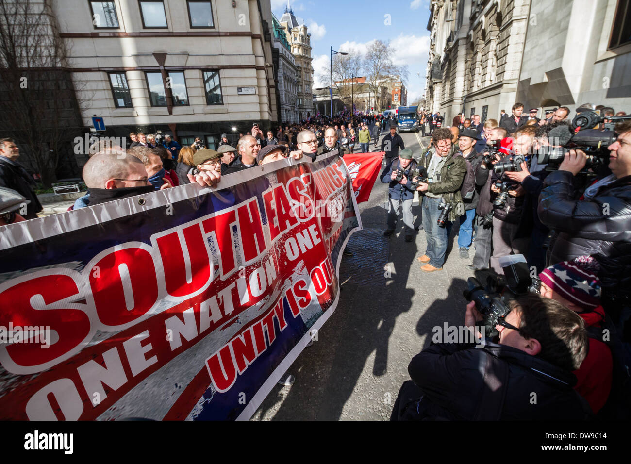 South East Alliance (SEA) protest whilst awaiting sentencing of Lee ...