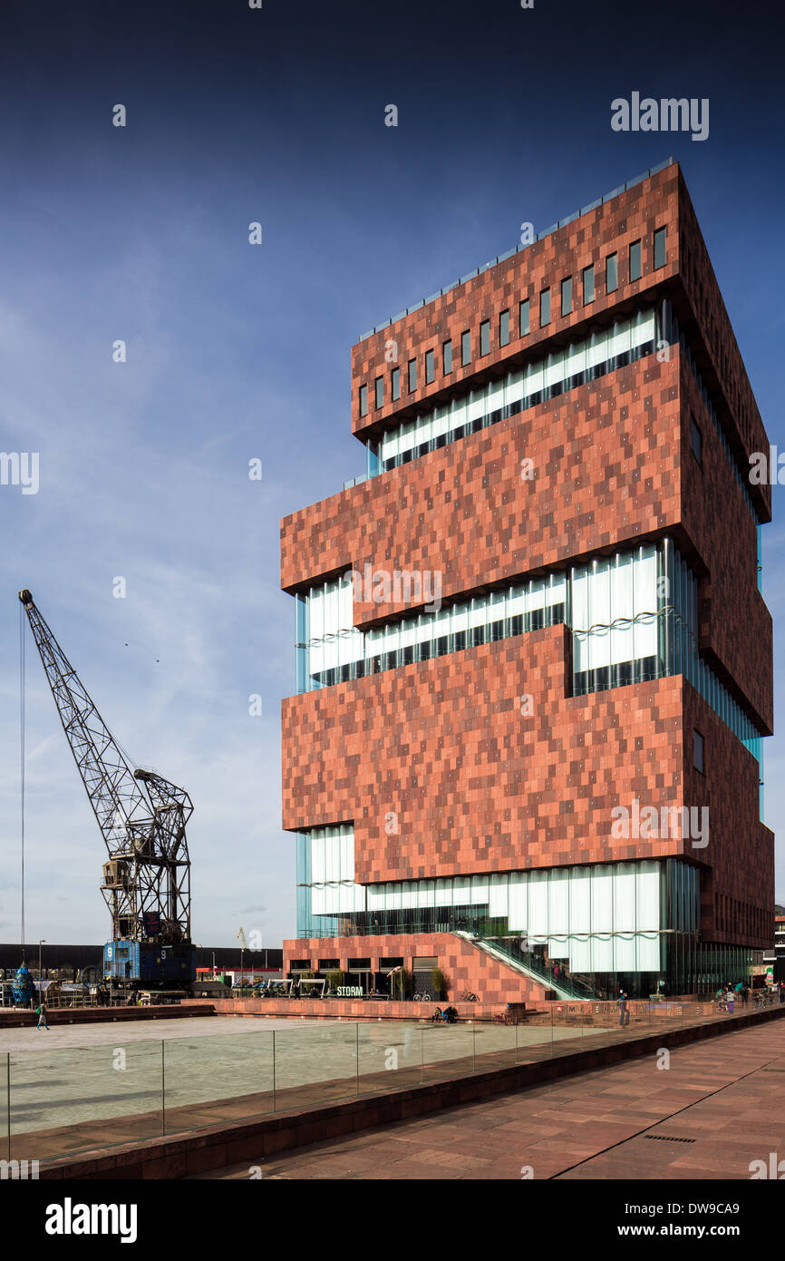 Museum aan de stroom museum designed by Neutelings Riedijk architects ...
