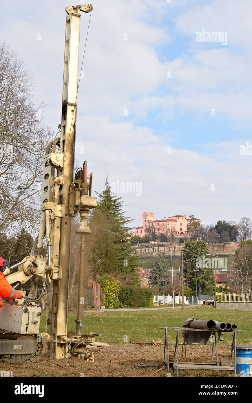 Tunnel drill rig hi-res stock photography and images - Alamy