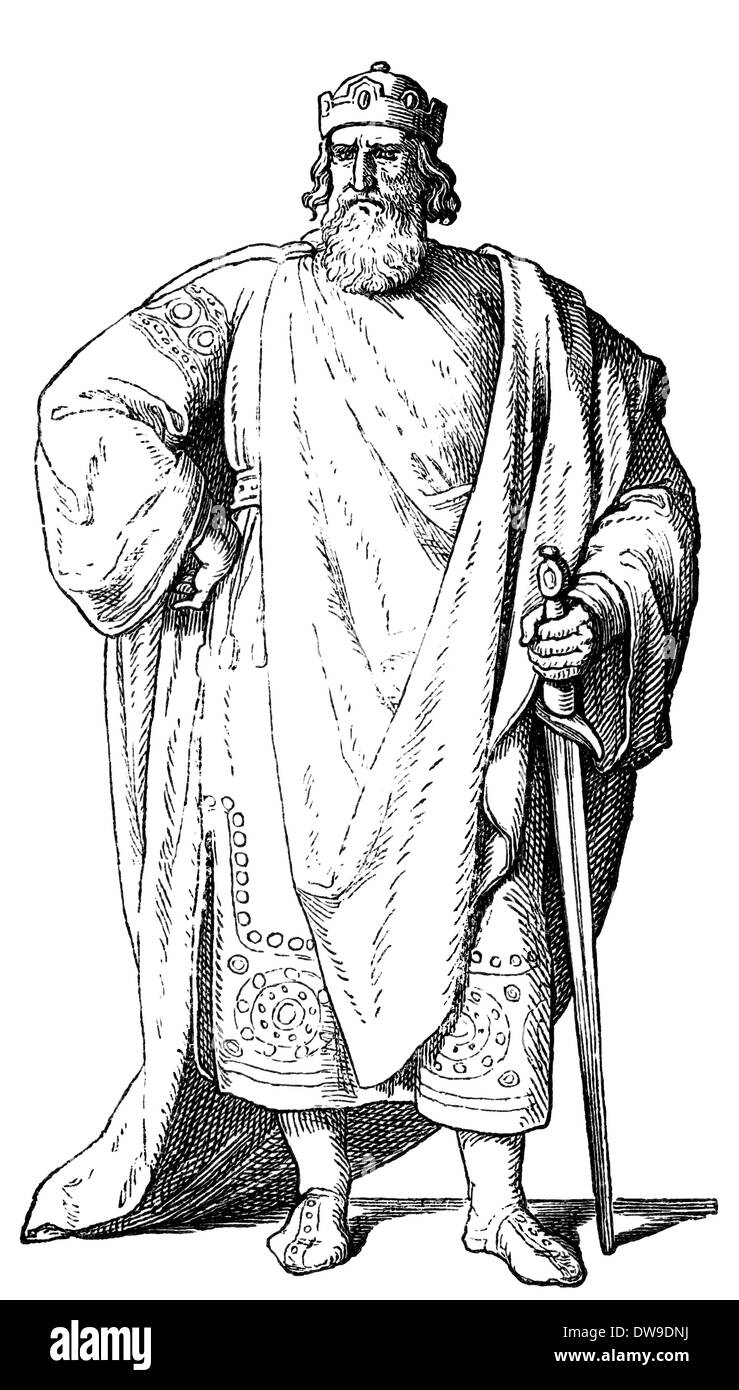 Louis the german Cut Out Stock Images & Pictures - Alamy