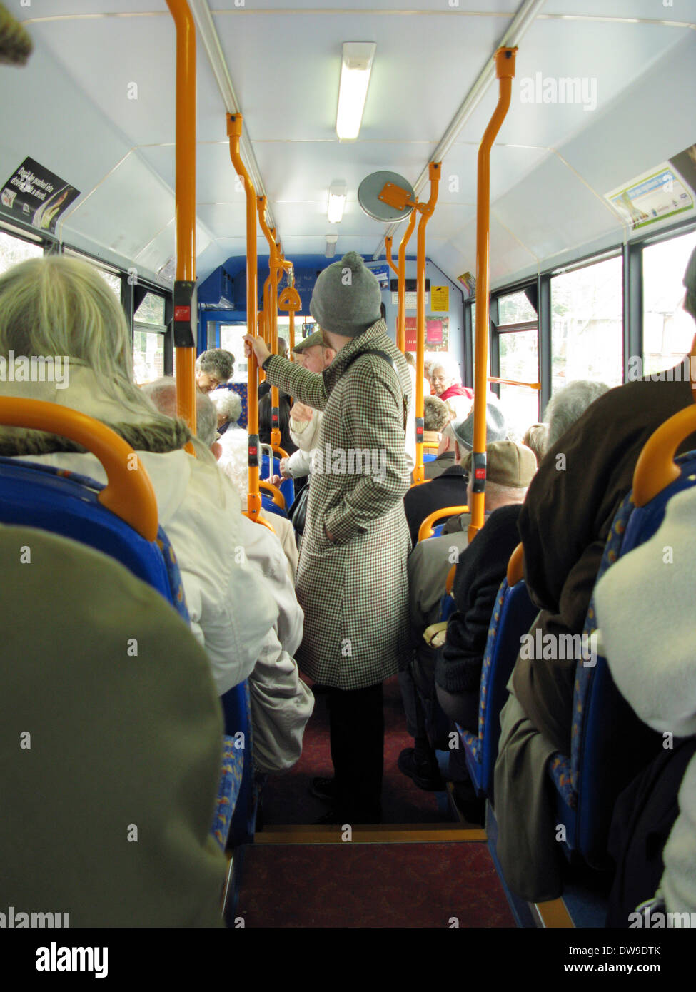 Busy No 700 Stagecoach bus coastway service Hampshire through to East ...