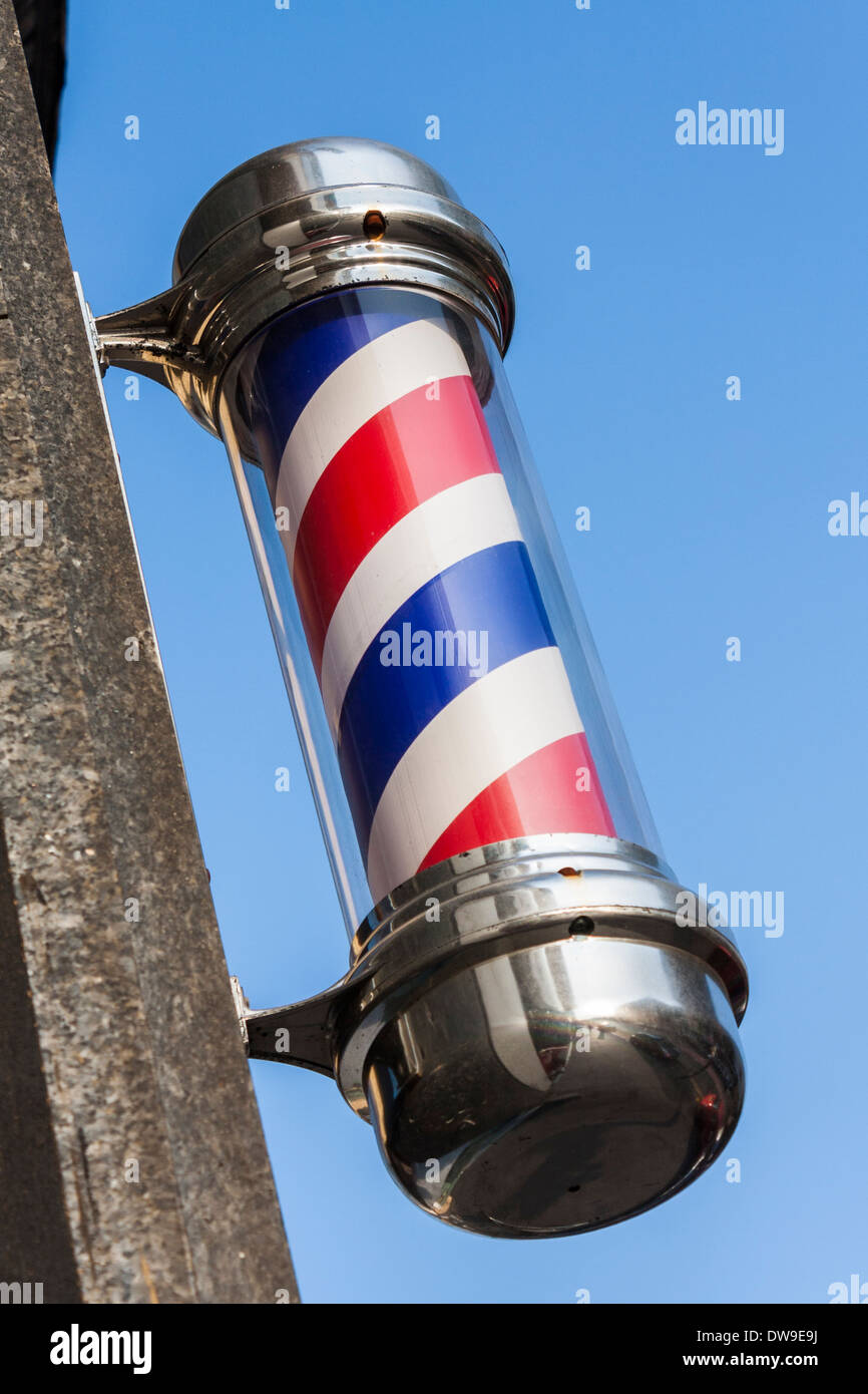 Barbers pole hi-res stock photography and images - Alamy