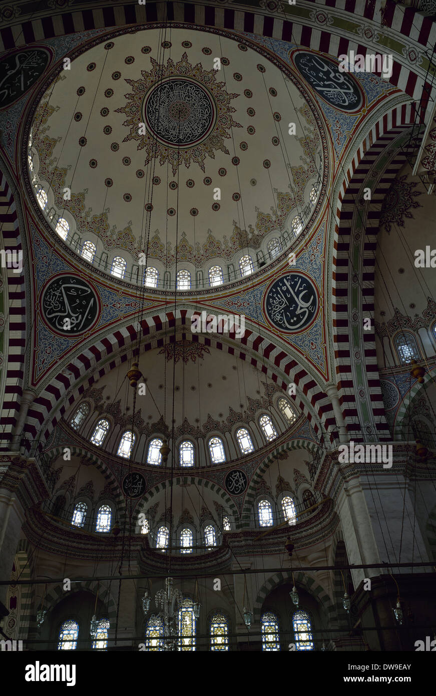 Turkey. Istanbul. Sehzade Mosque. Built between 1543 and 1548 by Mimar ...