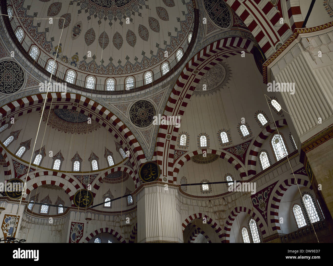 Turkey. Istanbul. Sehzade Mosque. Built between 1543 and 1548 by Mimar ...