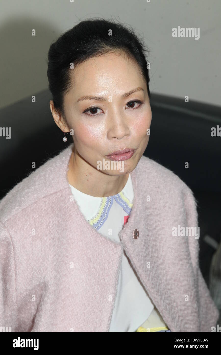 Taipei, China. 3rd Mar, 2014. Cass Phang attends public activity in ...