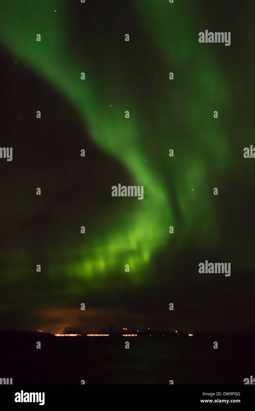 Fjords norway northern lights hi-res stock photography and images - Alamy