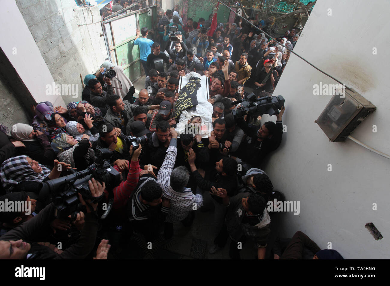 Beit Hanoun, Gaza Strip, Palestinian Territory. 4th Mar, 2014 ...