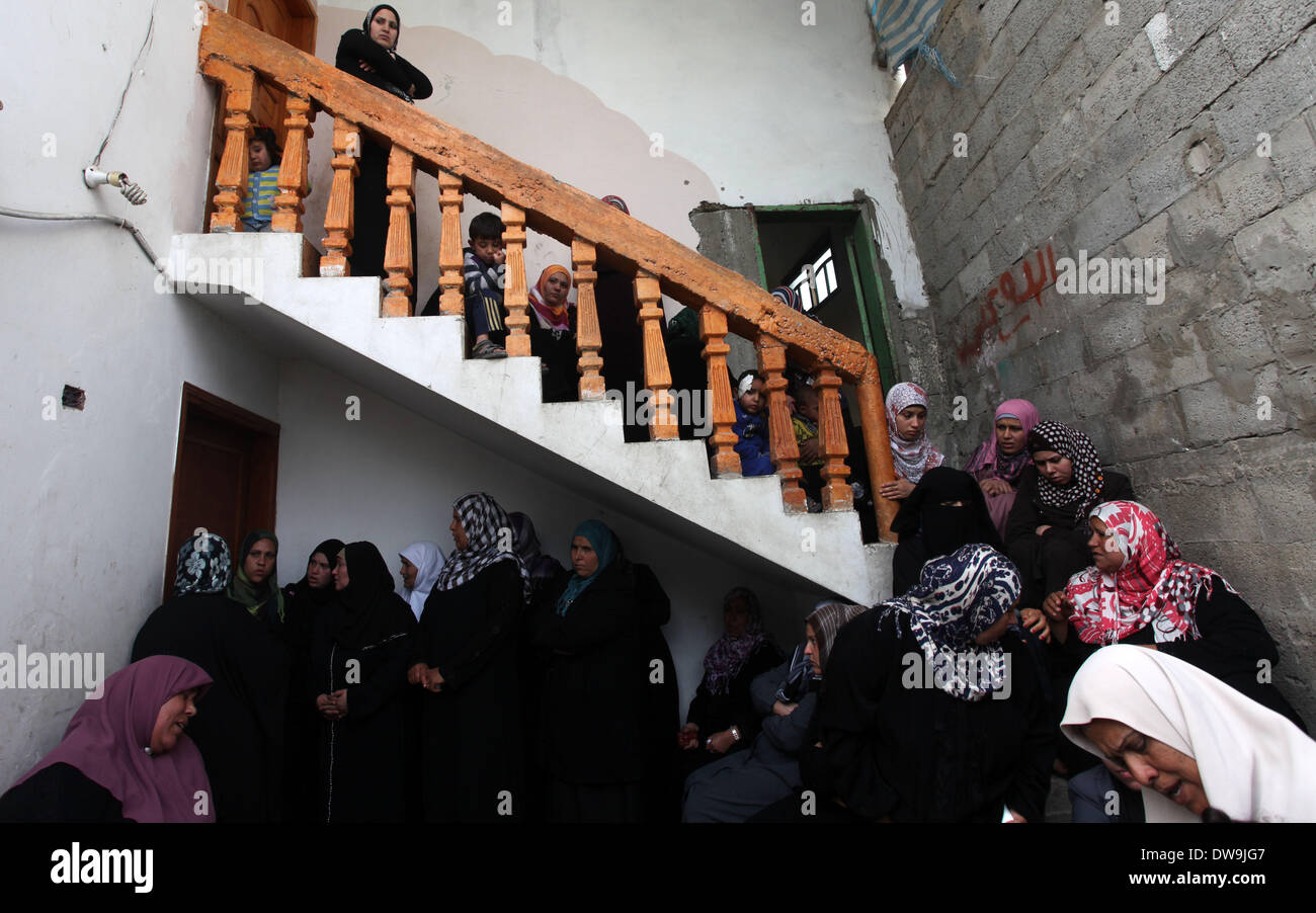 Beit Hanoun, Gaza Strip, Palestinian Territory. 4th Mar, 2014 ...