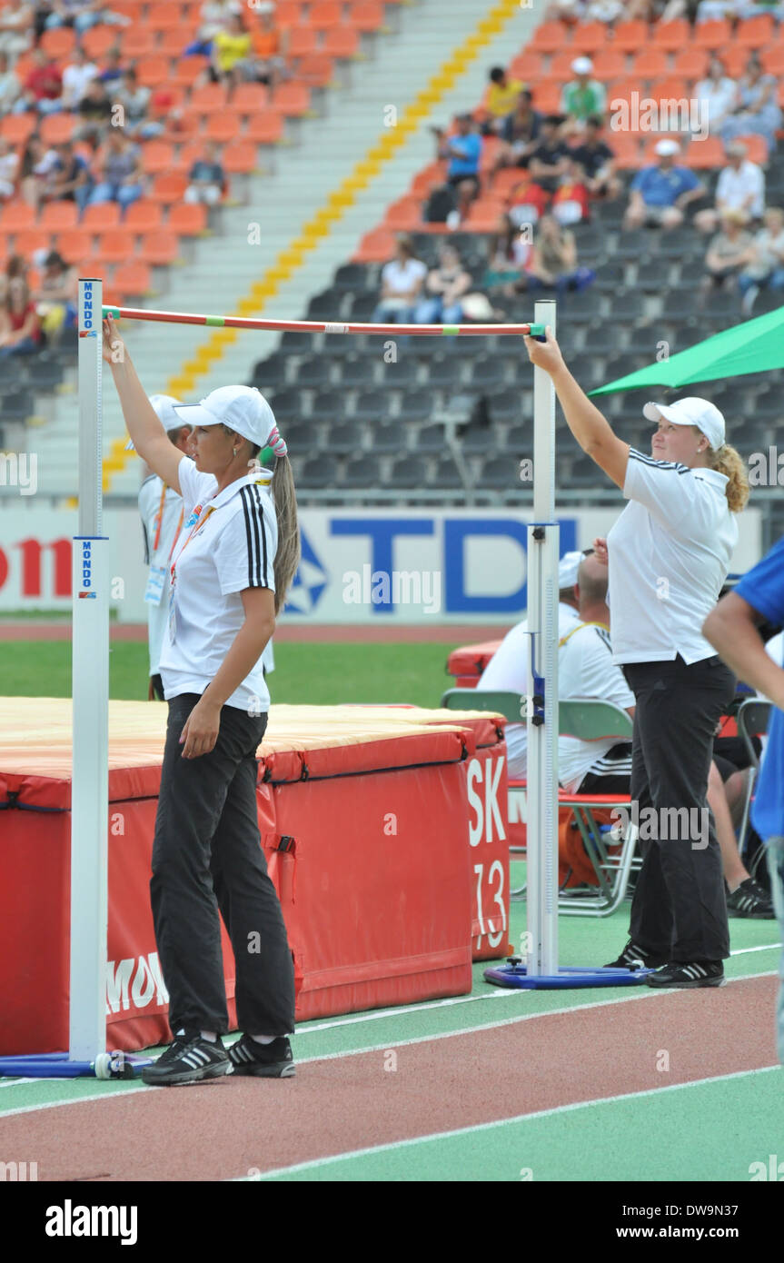 World record high jumper hi-res stock photography and images - Alamy