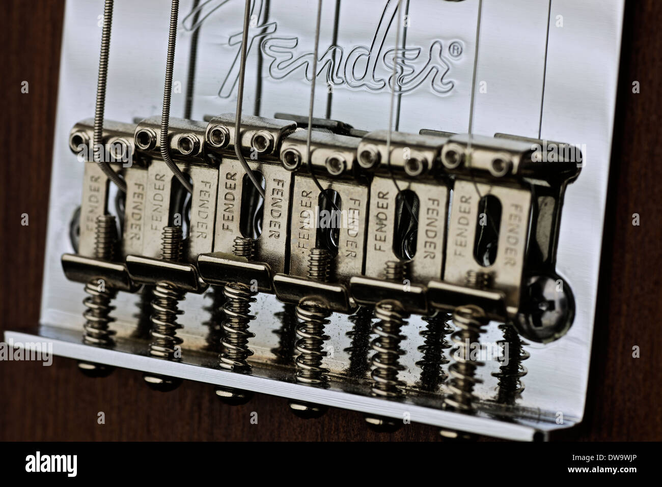 Fender Telecaster Limited edition Old Growth Stock Photo - Alamy