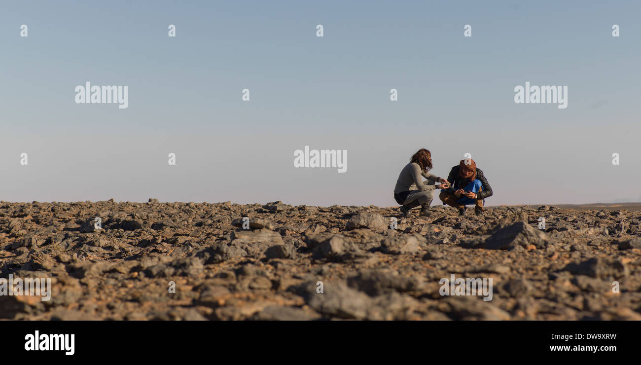 People in Sahara Desert, Morocco Stock Photo - Alamy
