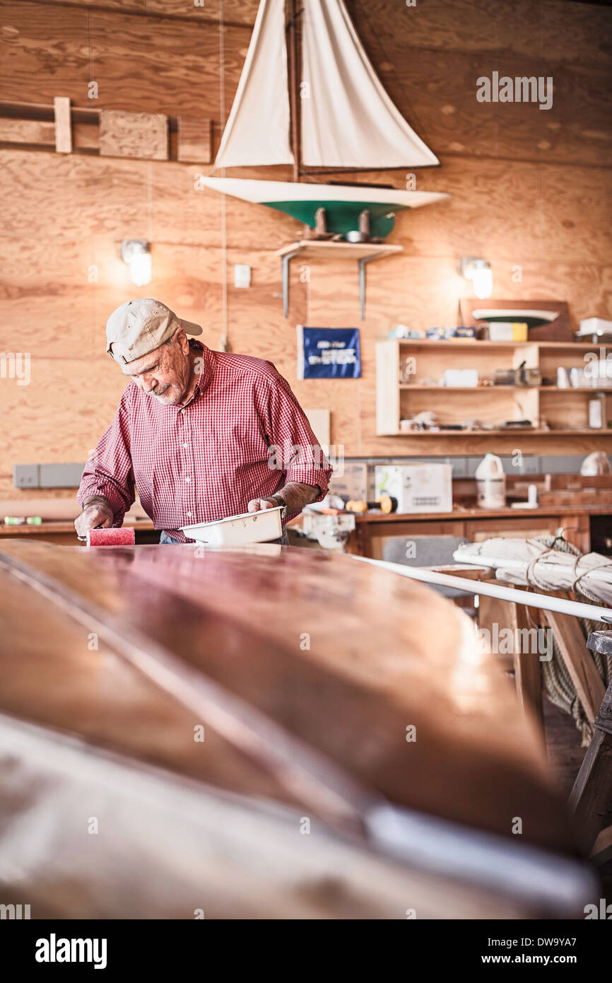 Man working boat hi-res stock photography and images - Alamy