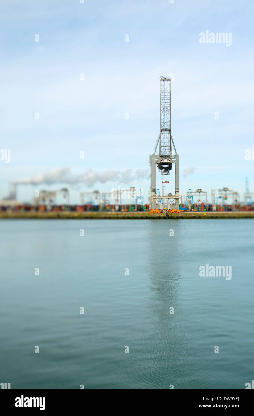 Rotterdam container terminal hi-res stock photography and images - Alamy