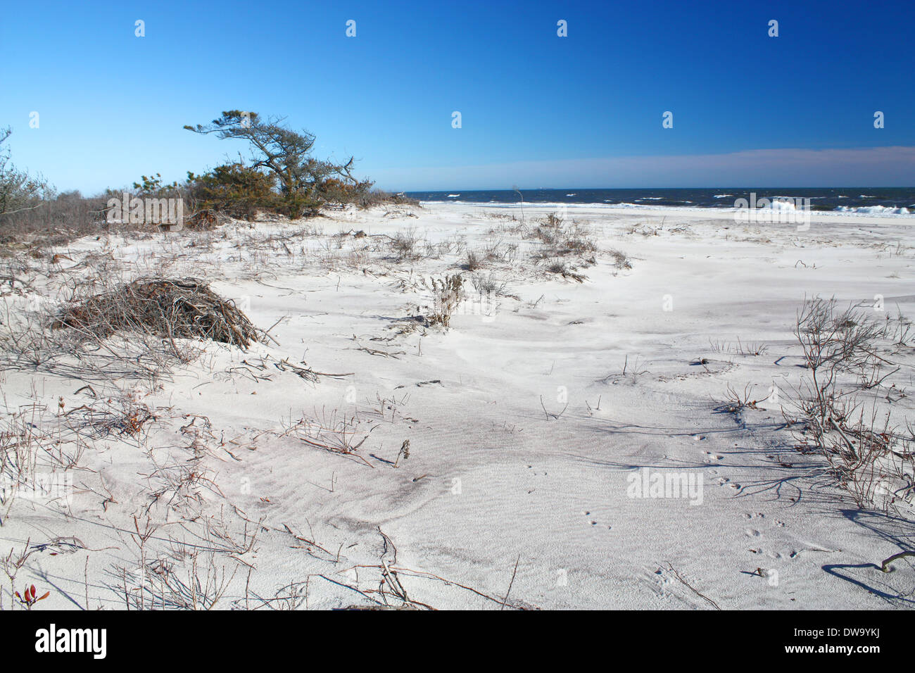 Jones Beach in Winter Stock Photo - Alamy