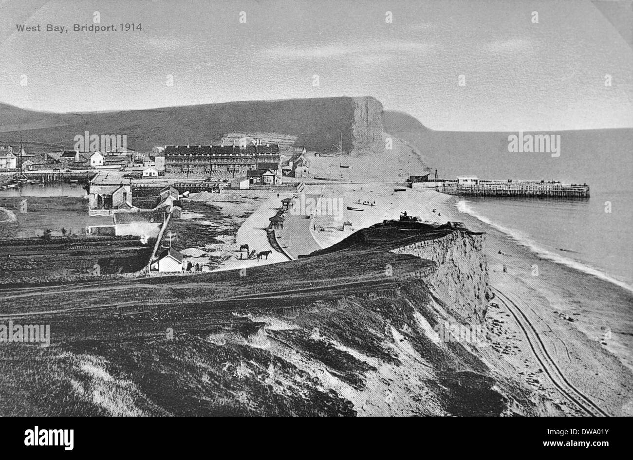 West Bay. View looking east from Battery Point Stock Photo - Alamy