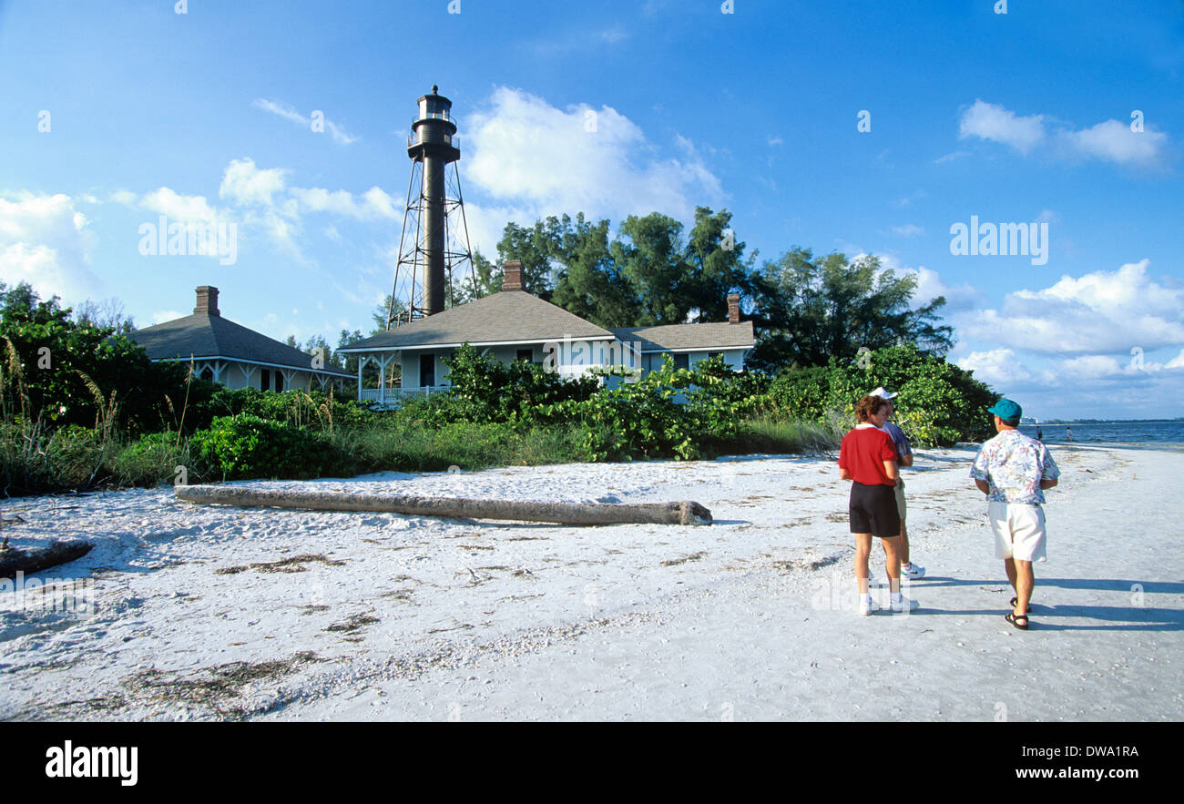 Sanibel Lighthouse, Sanibel Island, Florida, USA Stock Photo - Alamy