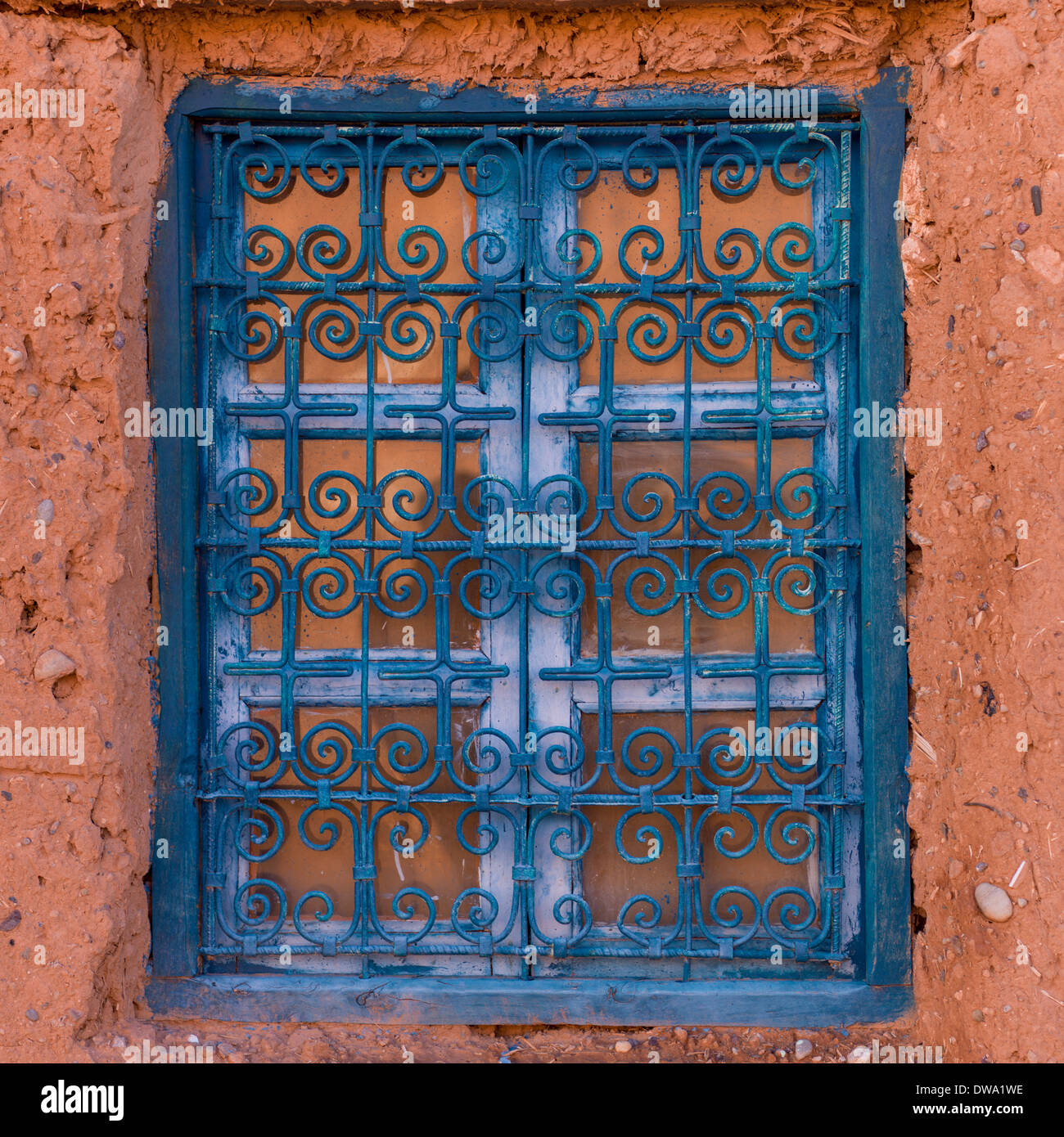 Window of a traditional house, Ouarzazate, Morocco Stock Photo - Alamy