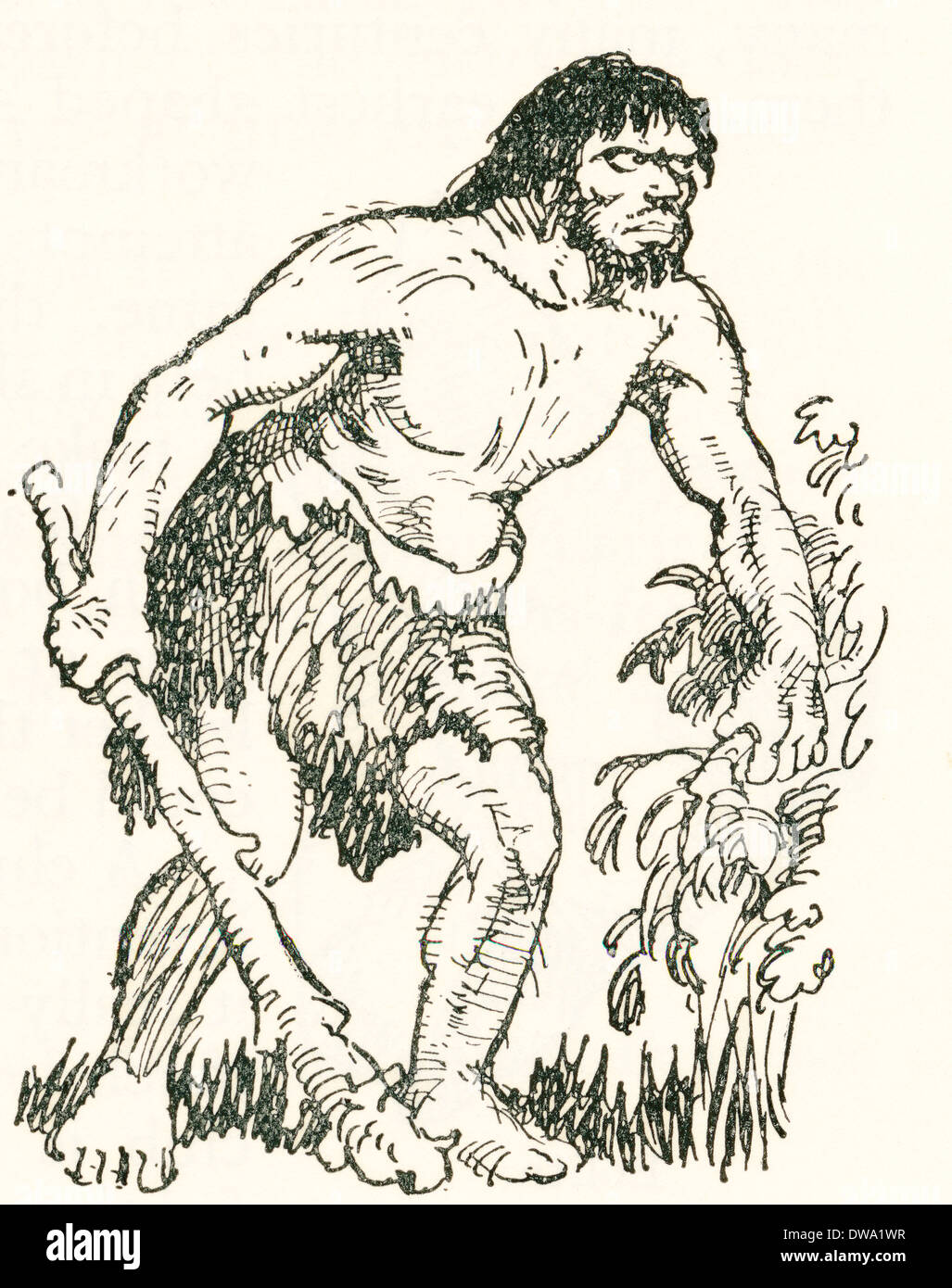 Stone age man hi-res stock photography and images - Alamy