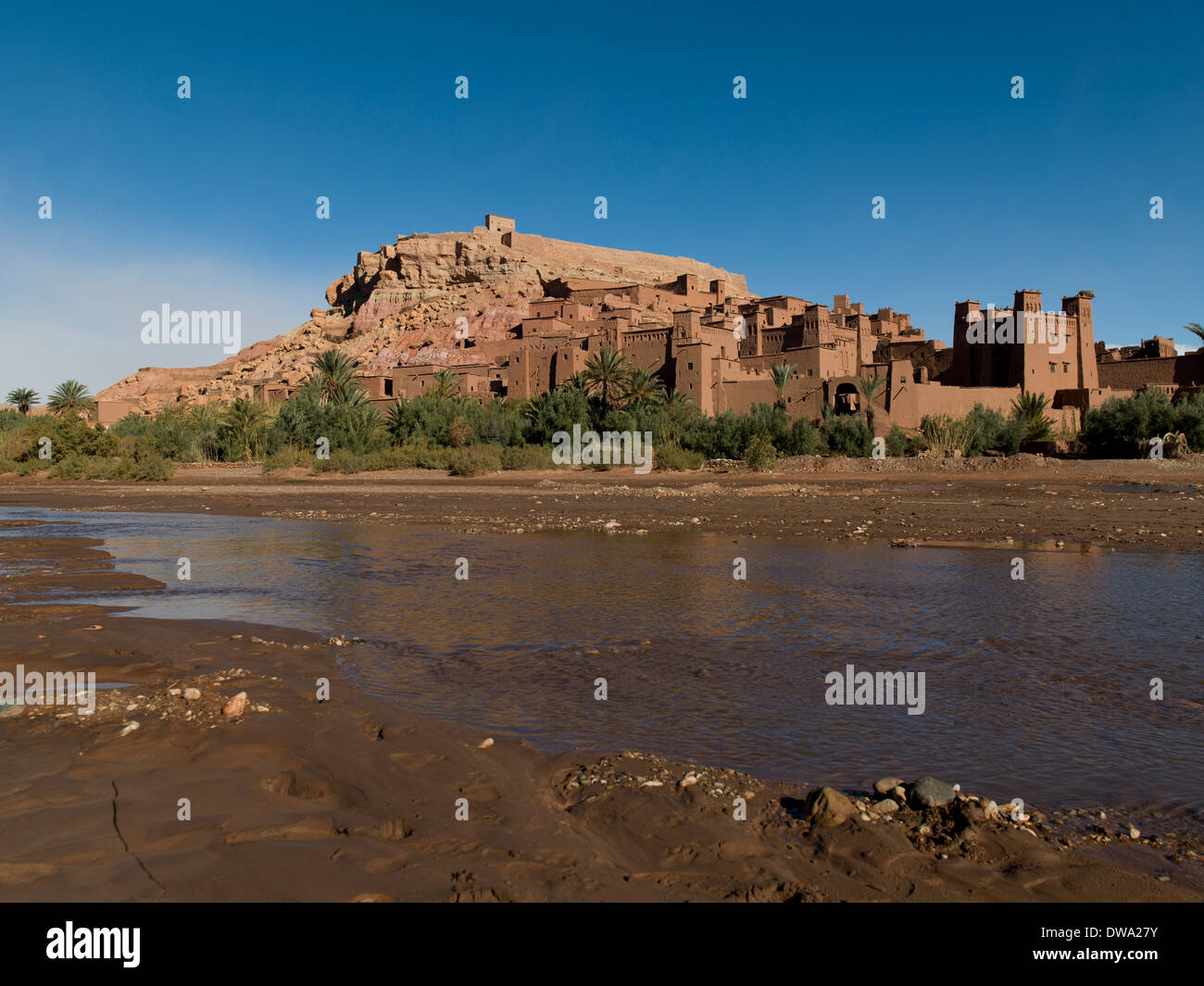 River at Ait Benhaddou, Ouarzazate, Morocco Stock Photo - Alamy