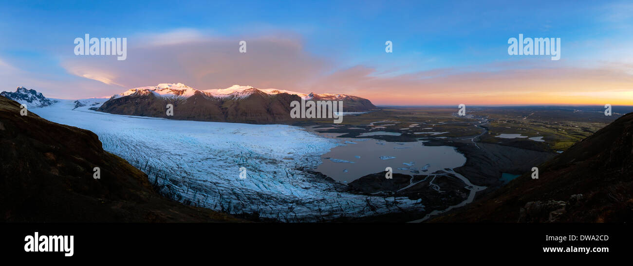 Skaftafell Glacier, Freysnesi, Skaftafell, Skaftafell National Park ...