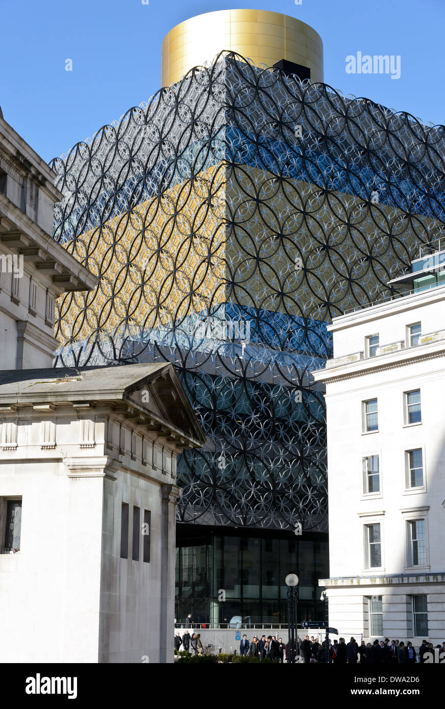 The new Library of Birmingham in Centenary Square, Birmingham, West ...