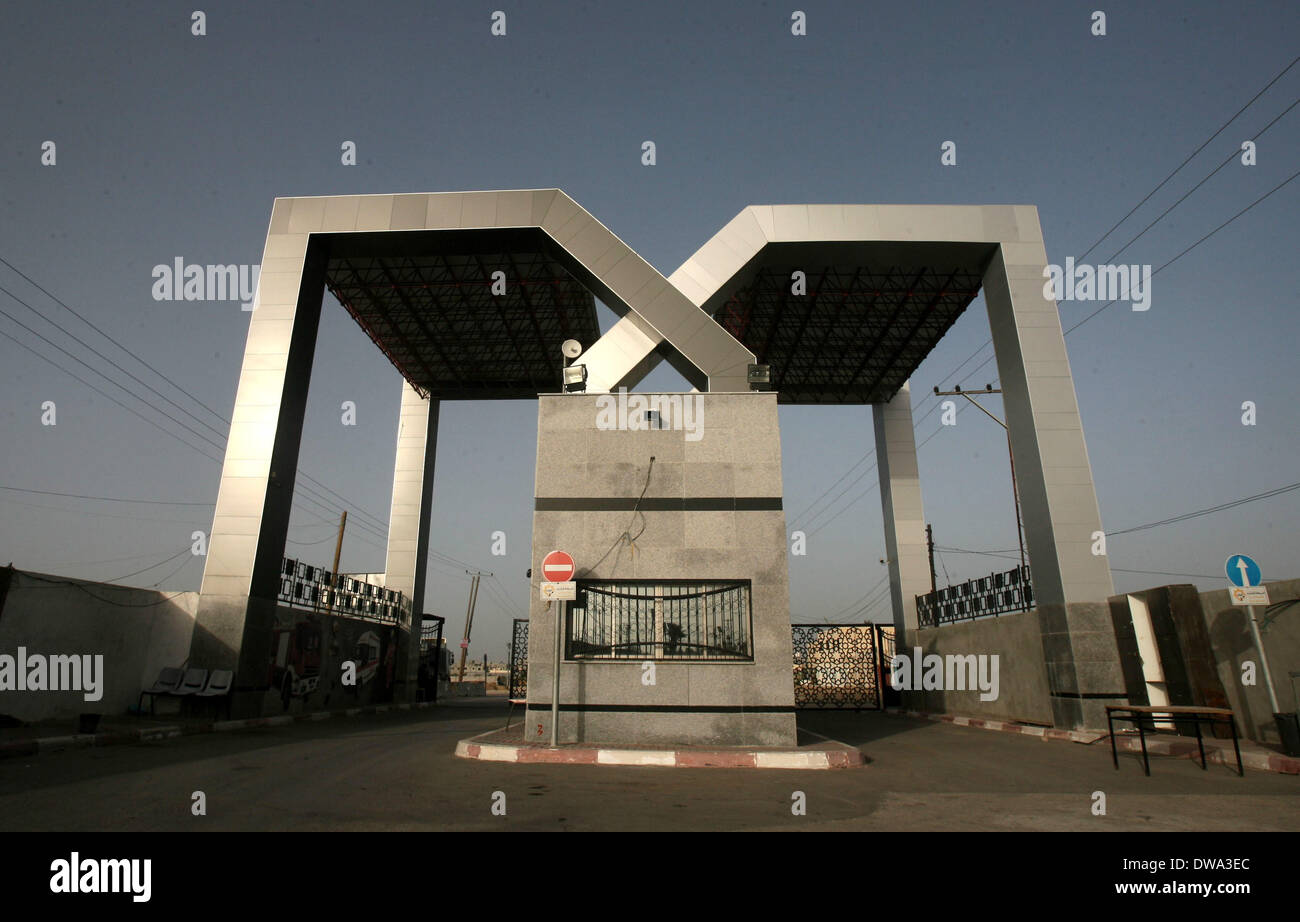 Rafah, Gaza Strip, Palestinian Territory. 4th Mar, 2014. A picture ...