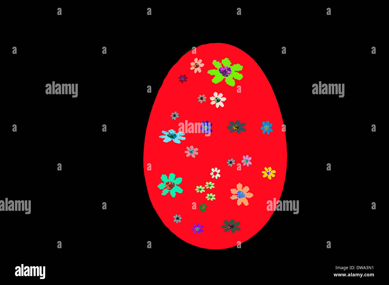 Red easter egg hi-res stock photography and images - Alamy