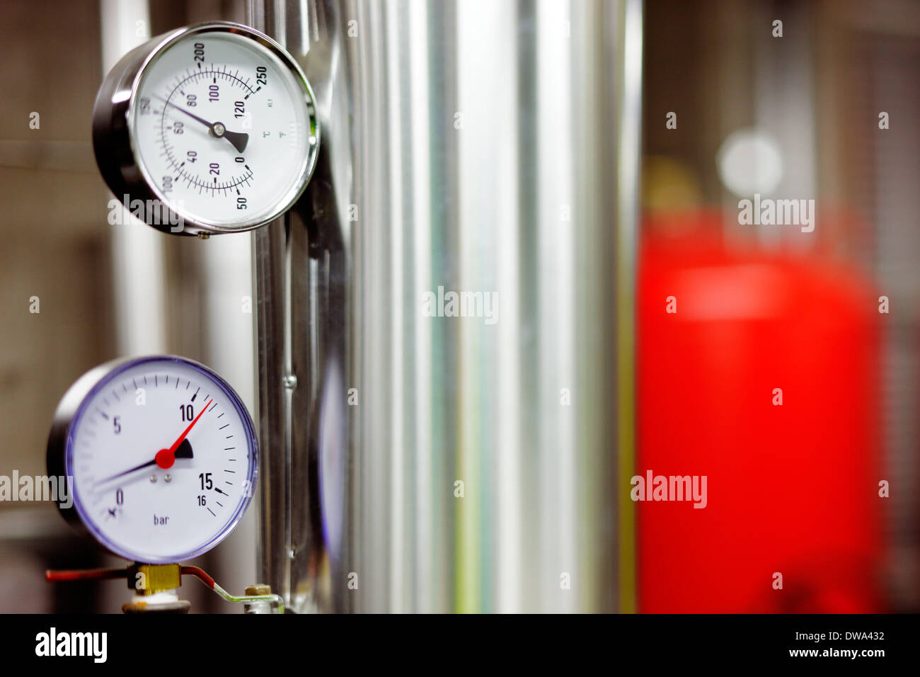 Pressure and temperature controls hi-res stock photography and images ...
