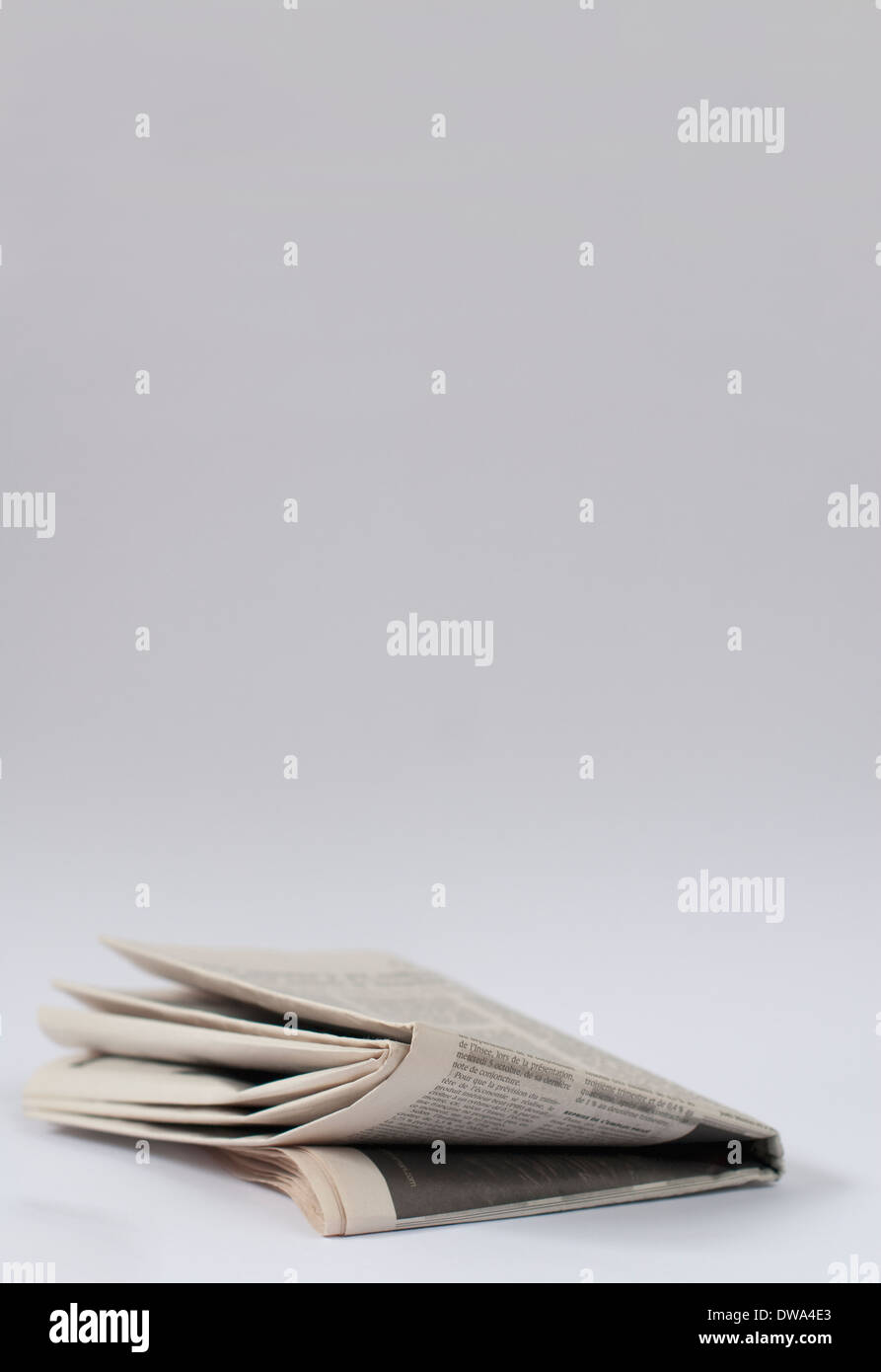 Upright newspaper hi-res stock photography and images - Alamy