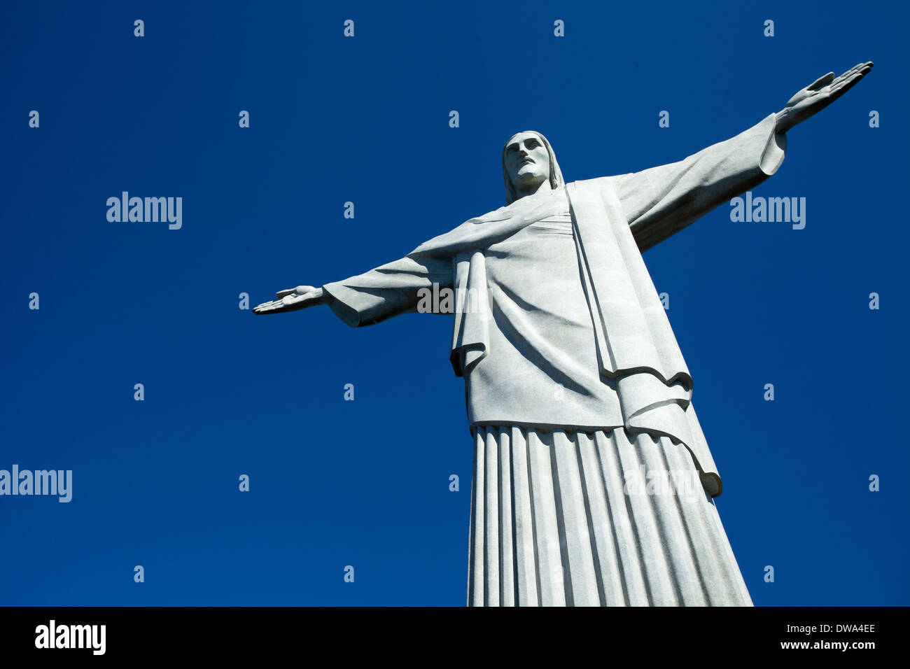 Christ the Redeemer statue in Rio de Janeiro in Brazil Stock Photo - Alamy
